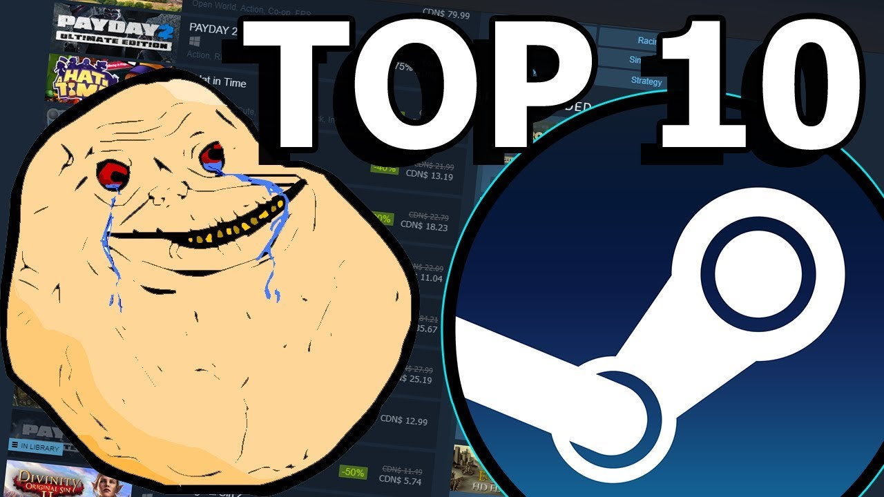 Top 10 Steam Games To Play When Bored And Alone YouTube
