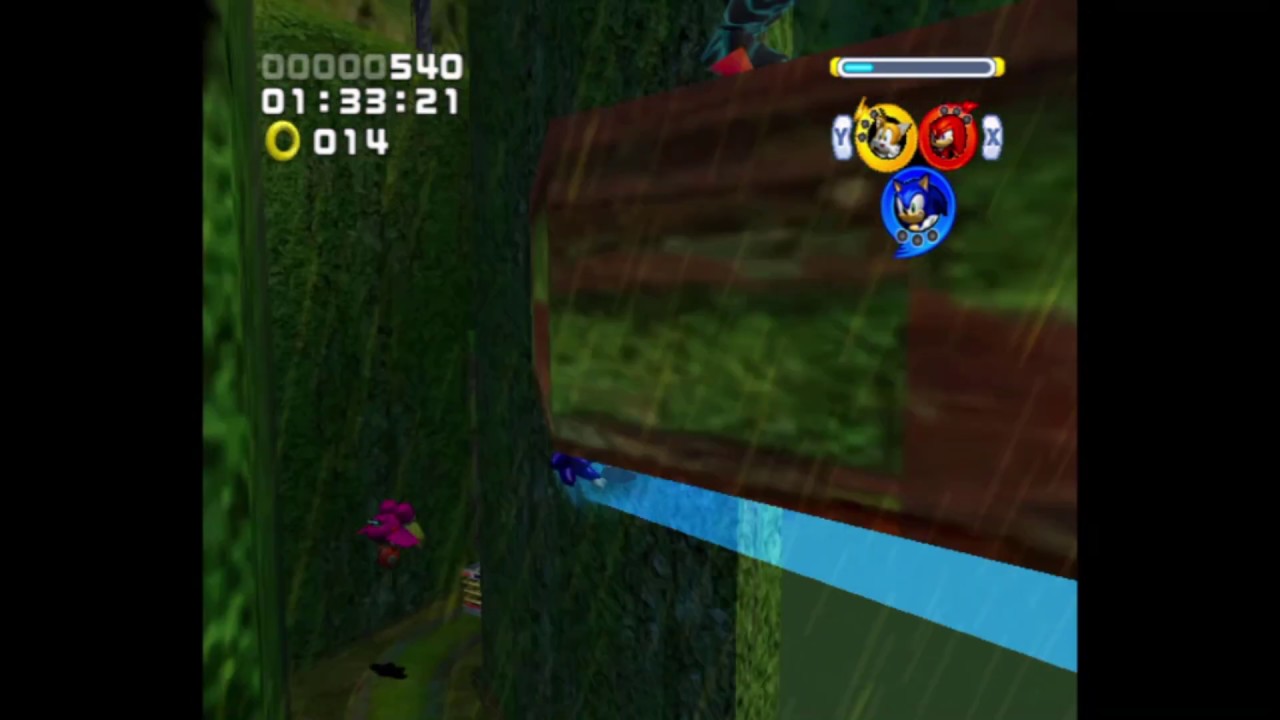 Sonic Heroes - Triangle Jump in Lost Jungle - YouTube