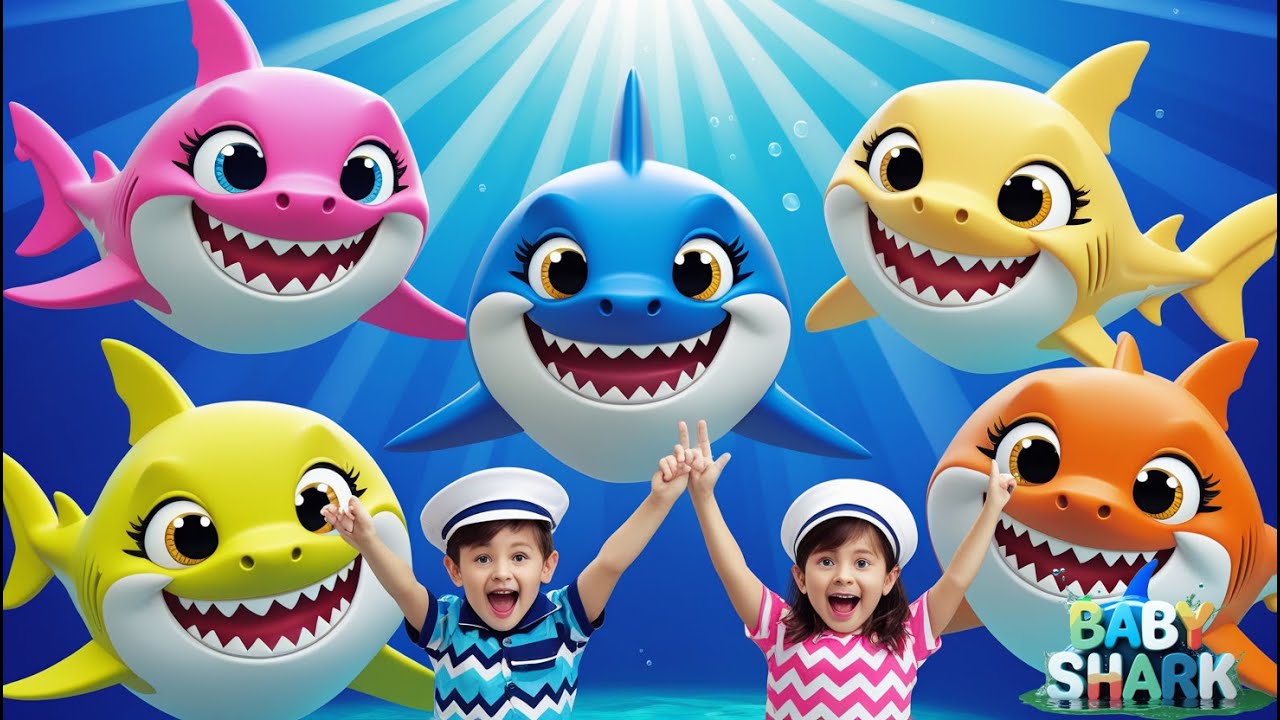 Baby Shark Doo Doo Doo 60 MIN | Kids Songs Collection | Music and ...