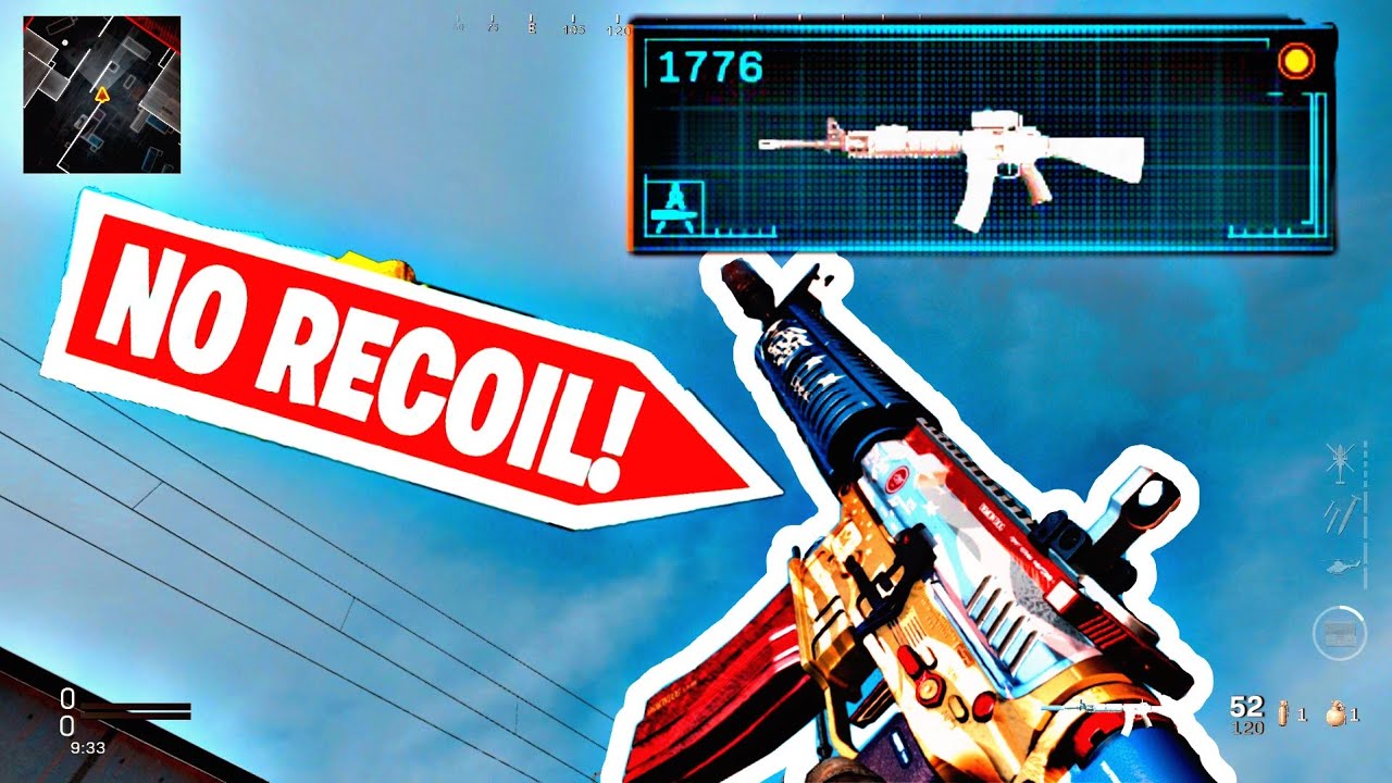 Overpowered No Recoil M4a1 Class Setup Cod Warzone Youtube