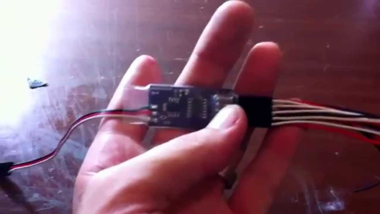 4 camera switcher for fpv - YouTube