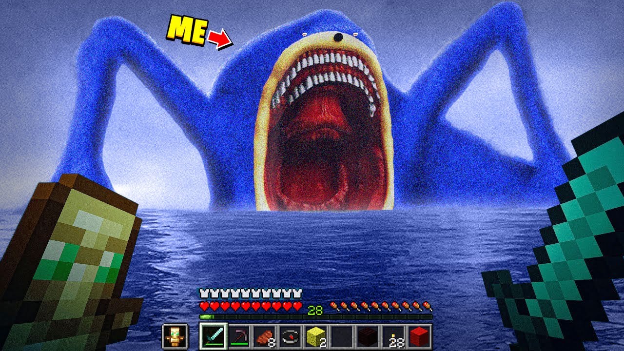 Trolling My Friend as SHIN SONIC EATER in Minecraft - YouTube