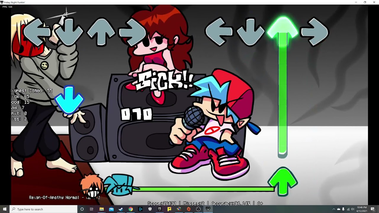 FNF Brightside mod - YouTube