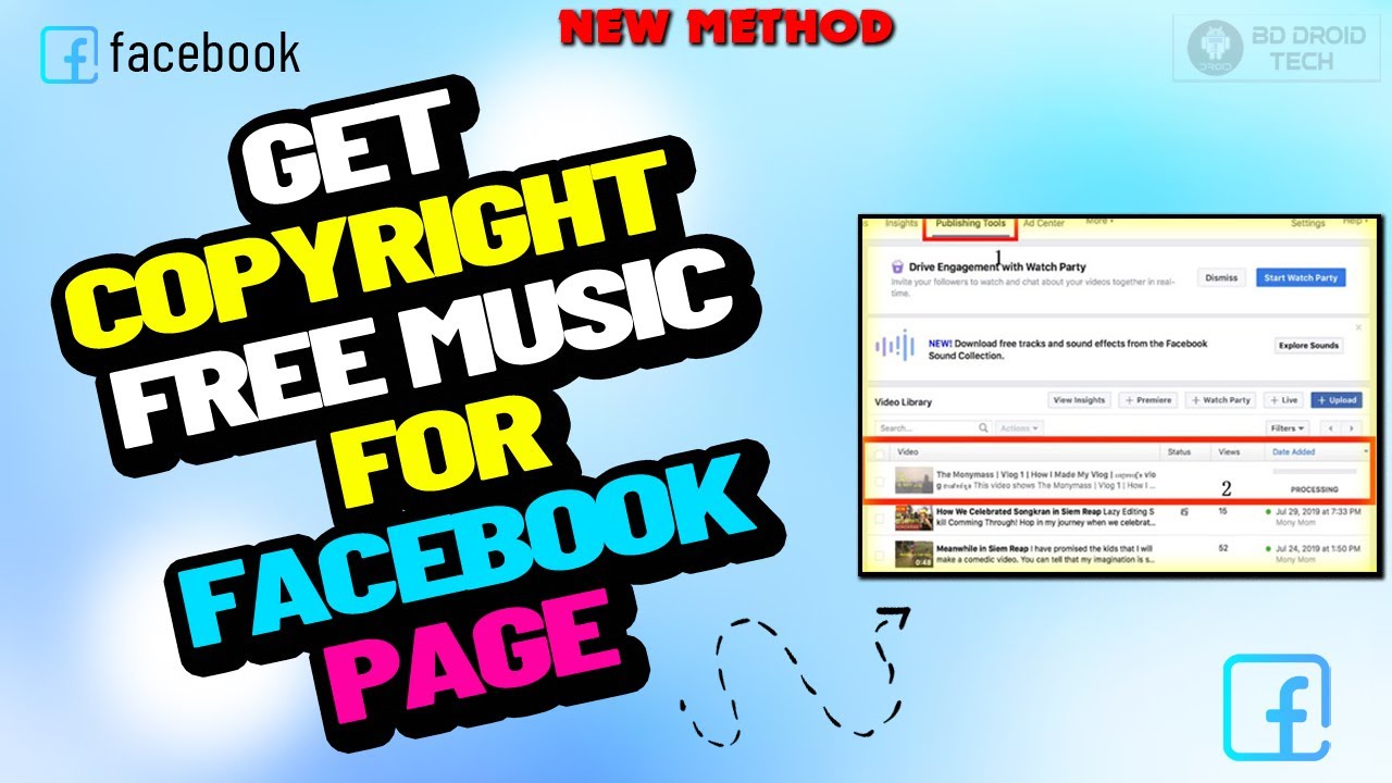 How to Get Copyright Free Music for Facebook Page Videos 2024 - YouTube