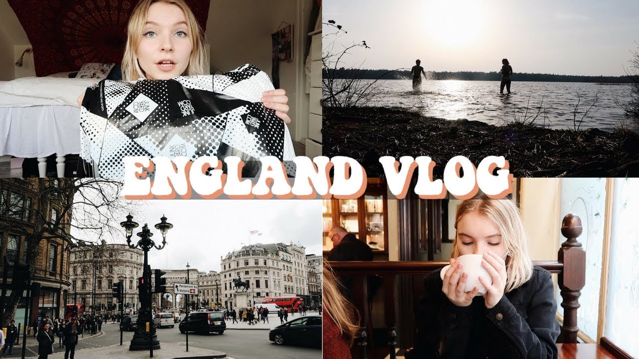 London vlog + mini clothing haul | Rebecca Ellie - YouTube