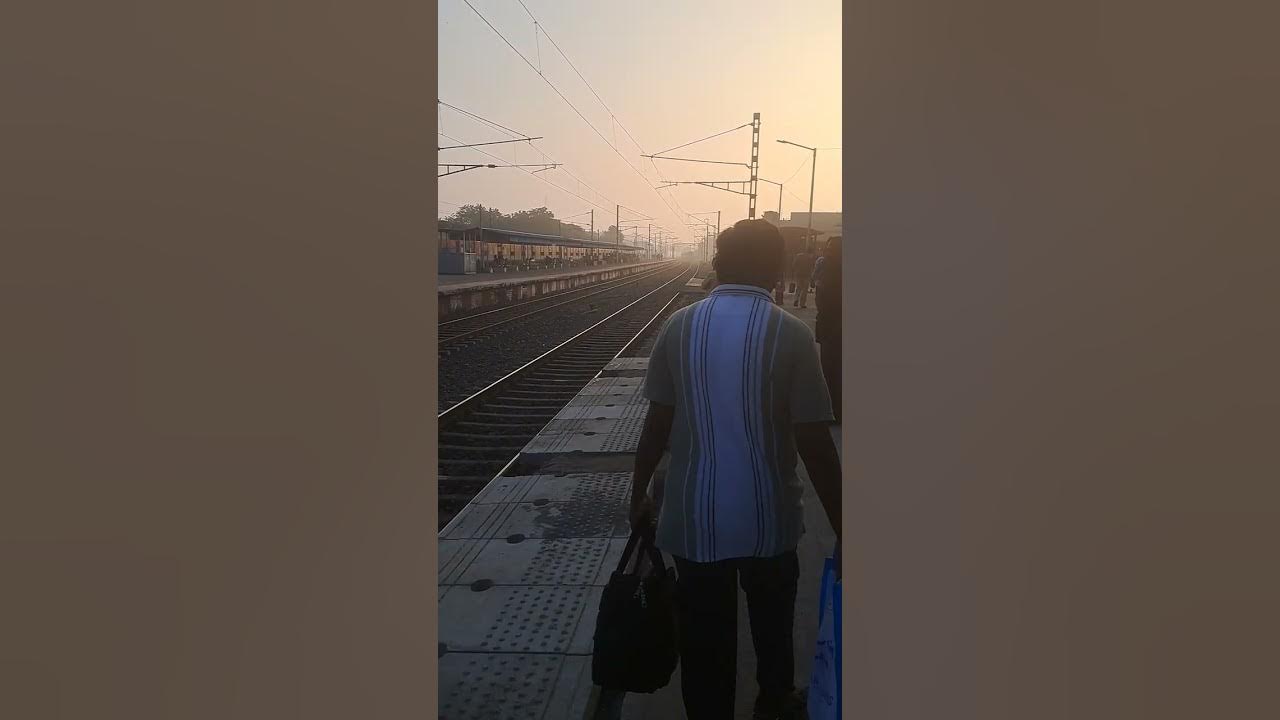 Morning 7 O Clock at Perambur railway station - YouTube