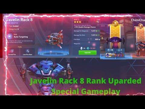 Javelin Rack 8 Rank Uparded Special Gameplay - YouTube