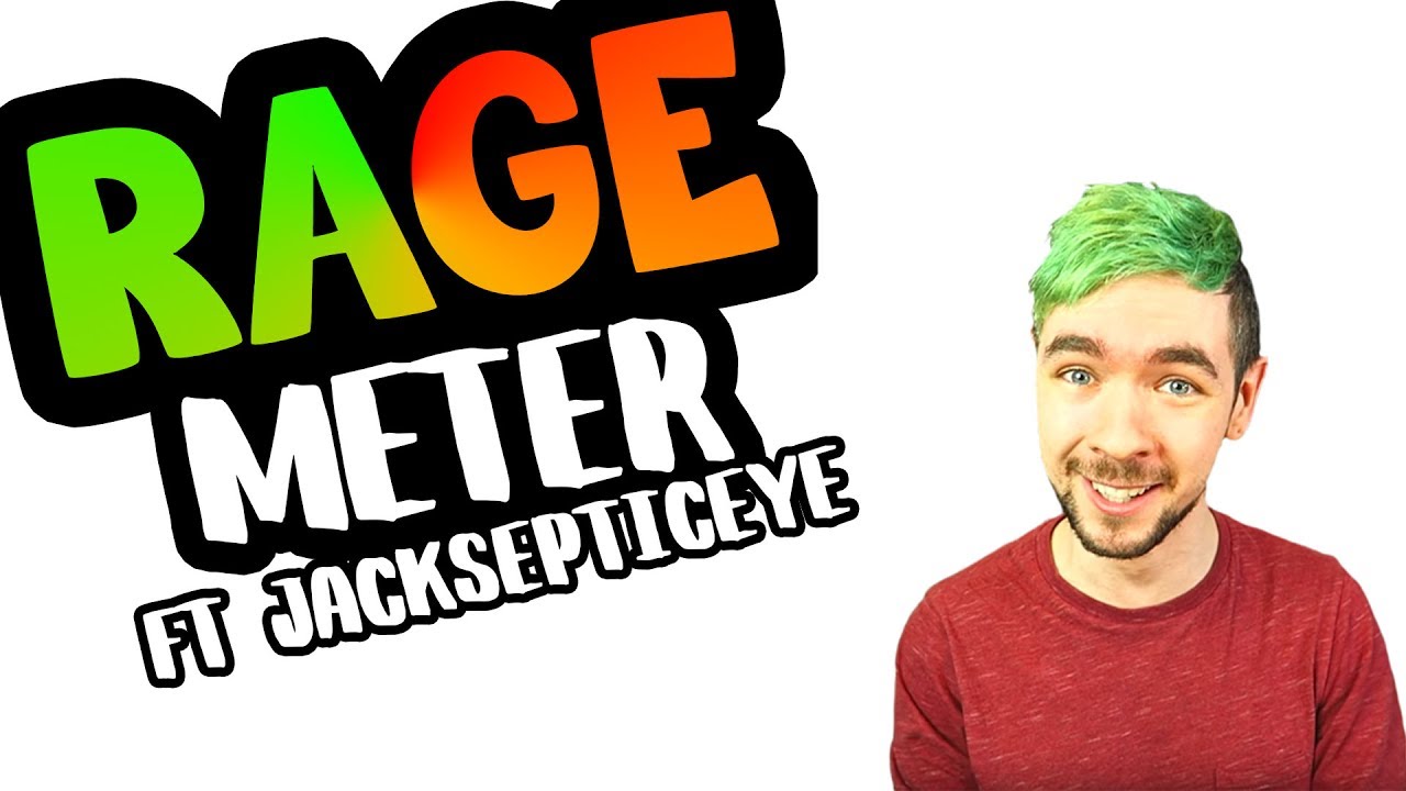 RAGE Meter with Jacksepticeye! - YouTube