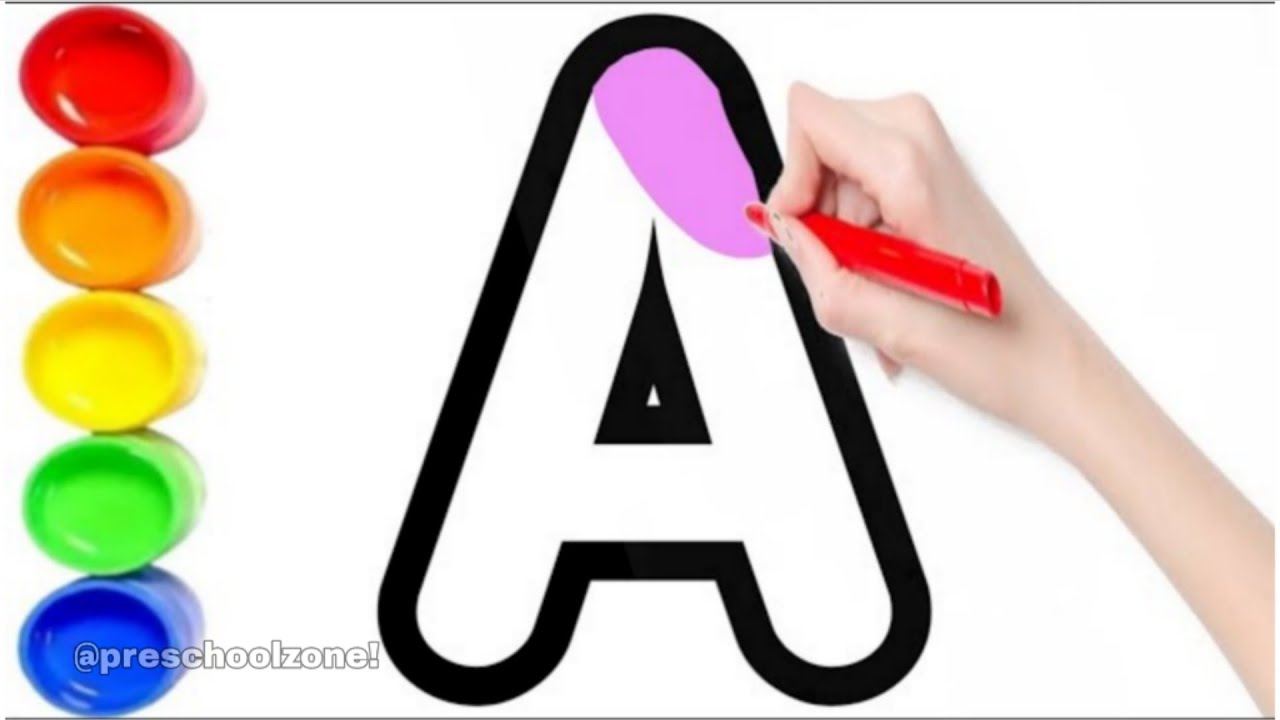 Learn to Draw the Alphabet A-Z: Easy & Fun for Beginners! Writing ...