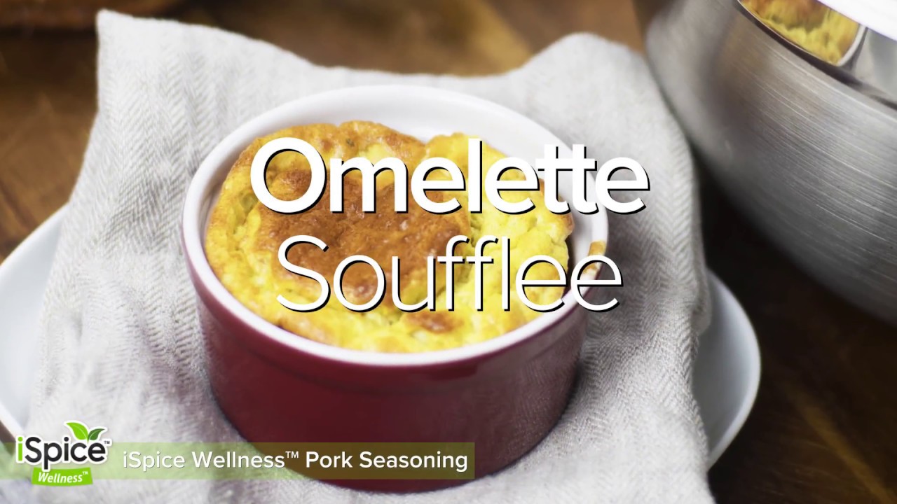 iSpice Wellness™ Pork Seasoning: Omelette Soufflee - YouTube