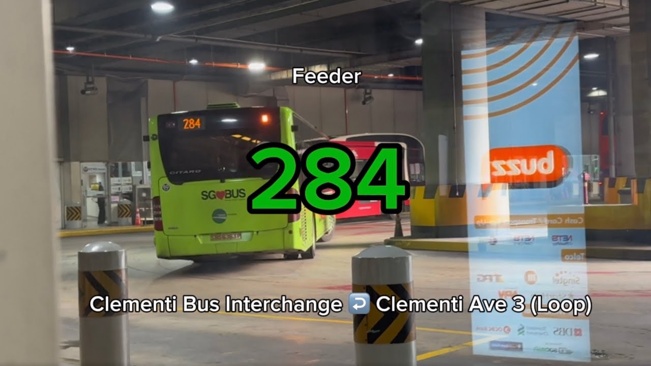 (Hyperlapse) Tower Transit Feeder Bus Service 284 Visual - YouTube