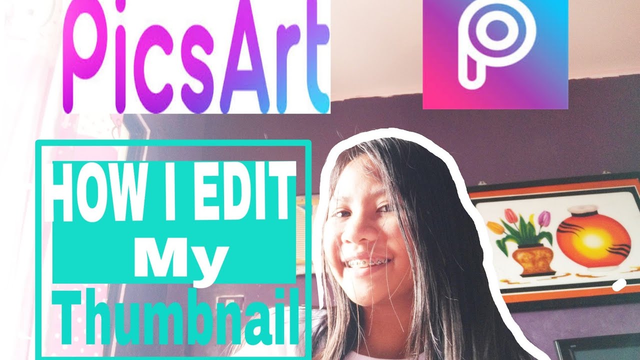 How I Edit My thumbnail? | its kim | - YouTube