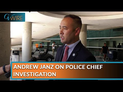 Andrew Janz on Police Chief Investigation - YouTube