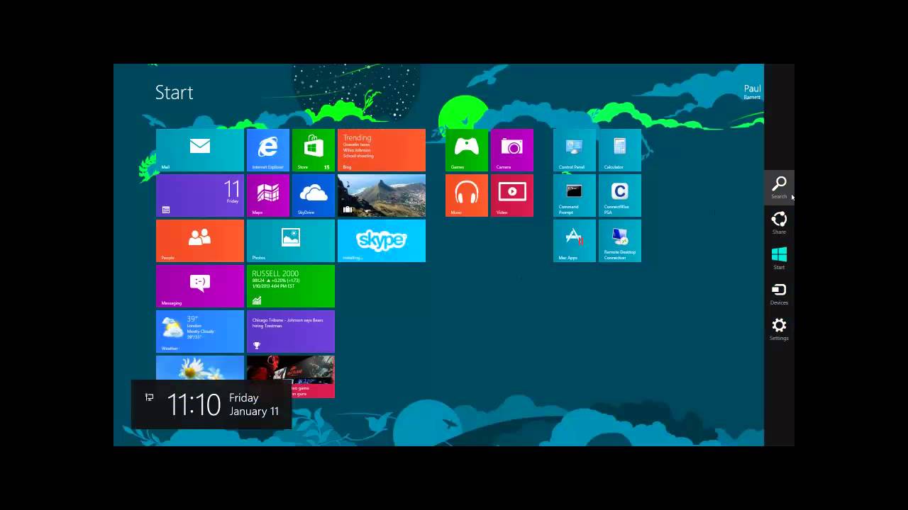 Windows 8 Guide- How To Personalize Your Machine - YouTube