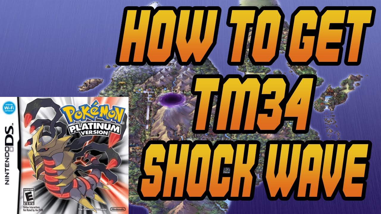 How to Get TM34 Shock Wave in Pokemon Platinum - YouTube