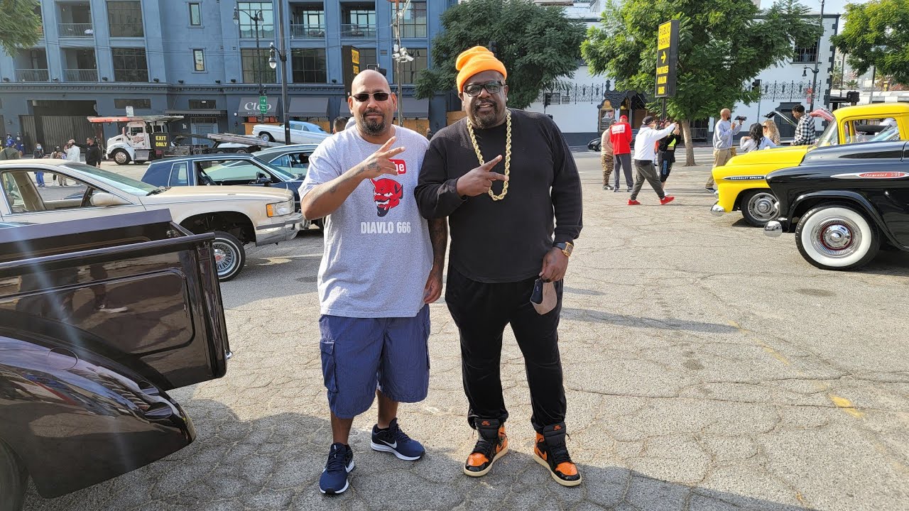 RIDER GANG cruise lowriders and with Cedric de Entertainer, Xzibit ...