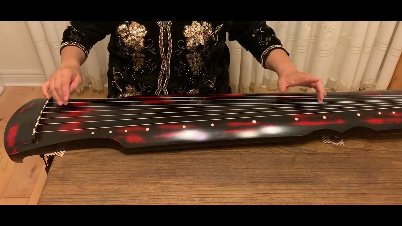 Guqin - Fu-xi Style (Aged Chinese Fir) - YouTube