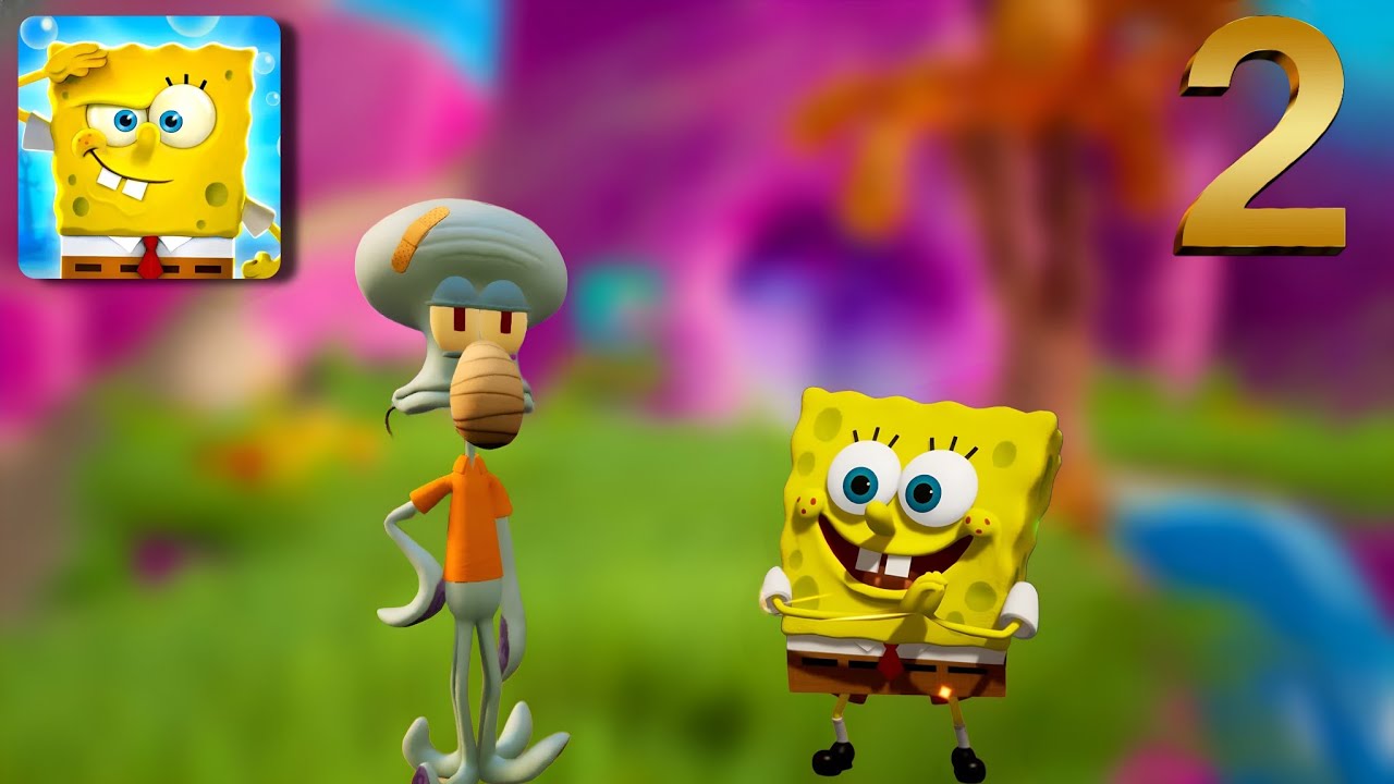 Spongebob Squarepants: BFBB Mobile Gameplay Walkthrough Part 2 Robot ...