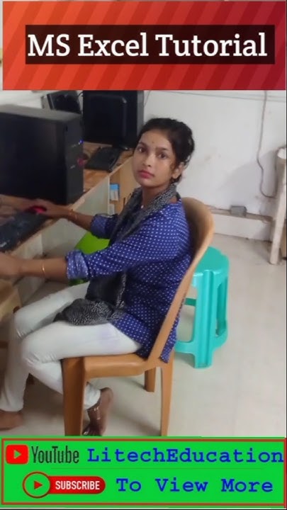 Excel practical #youtubeshorts #computerknowledge - YouTube