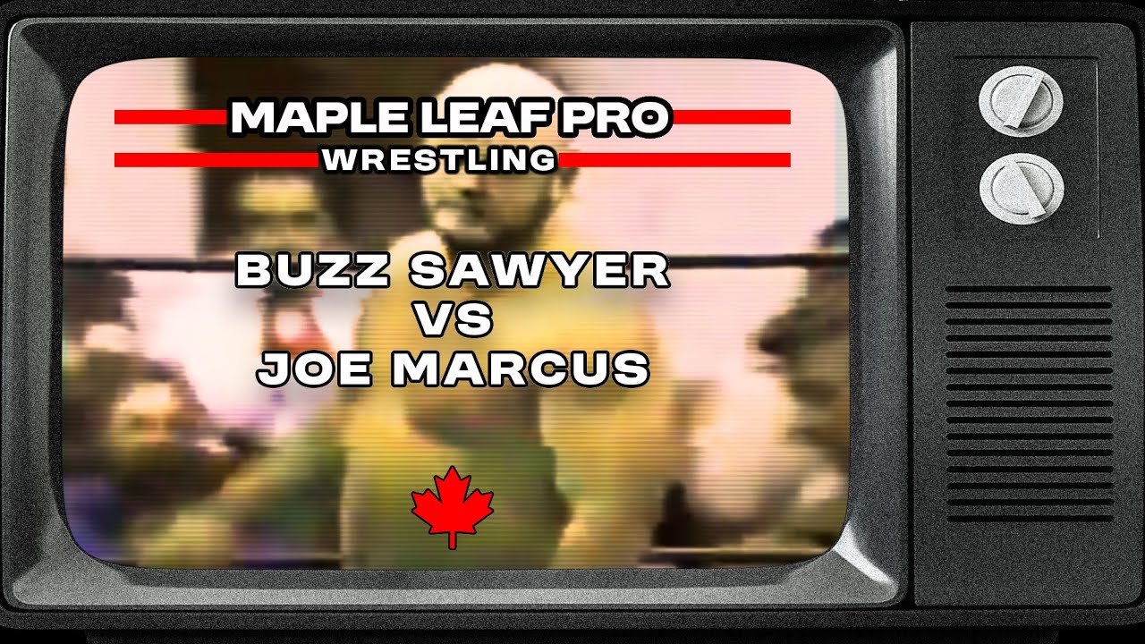 Buzz Sawyer vs. Joe Marcus | Maple Leaf Wrestling | November 26, 1983 ...