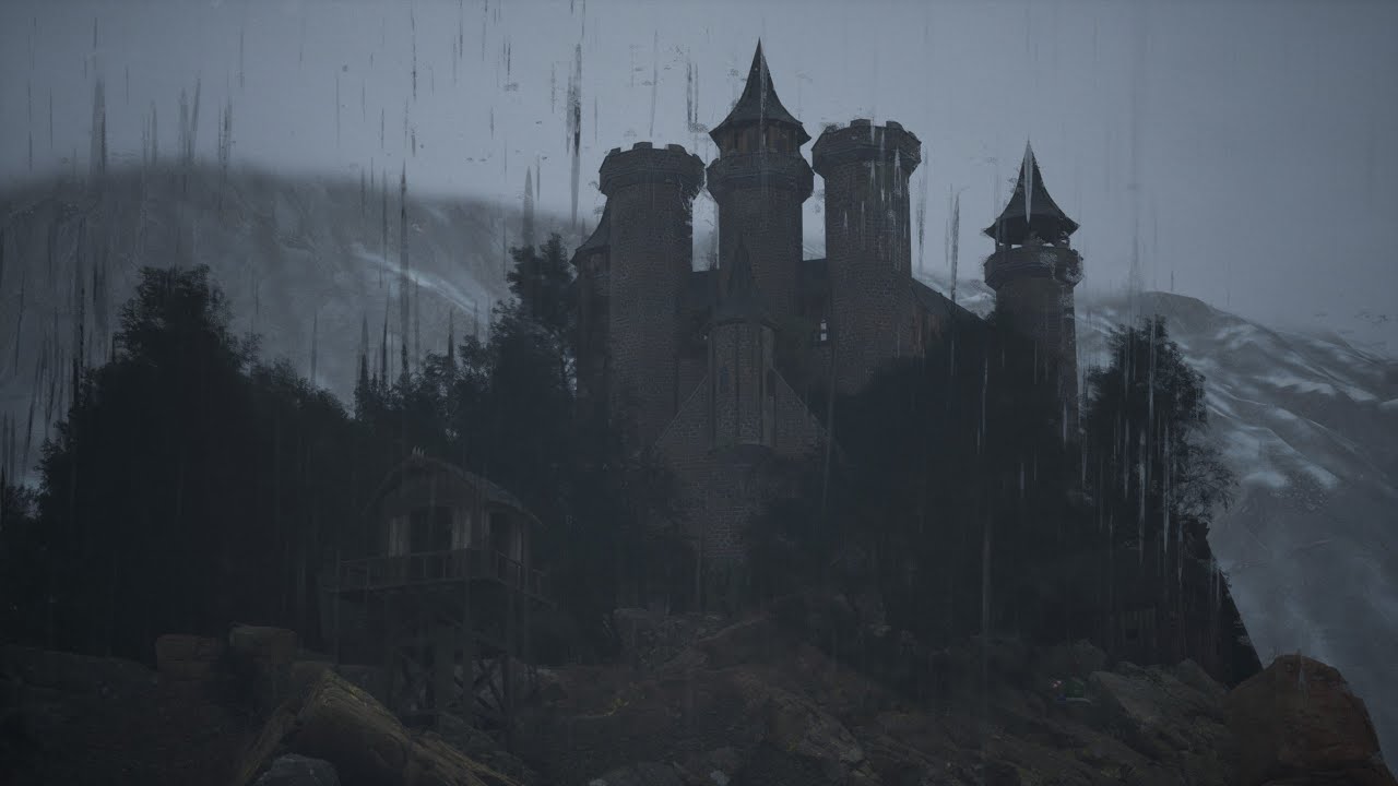 Mountain Castle Speed Level Design | UE5 - YouTube