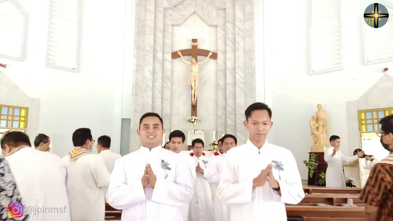 Agem Busana Novis MSF 2020 | Biara Bethlehem SALATIGA - YouTube