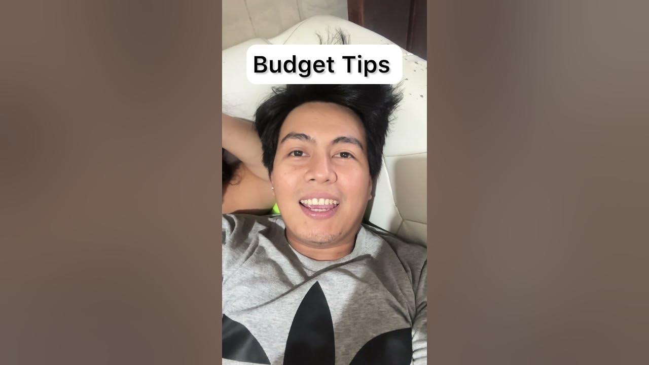 BUDGET TIPS | Kuya Jutz #goodvibes #funnyshorts #fyp - YouTube