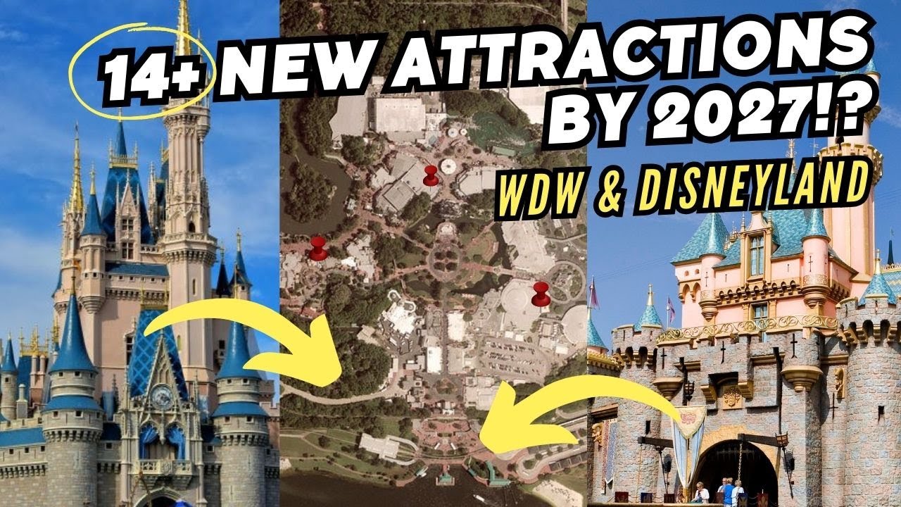 24 NEW Disney Attractions by 2030?! | Disney World & Disneyland 5-Year ...