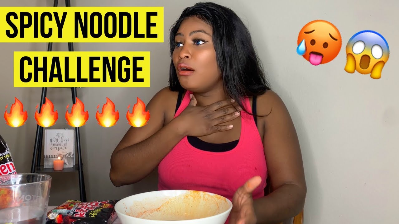 SPICY NOODLE CHALLENGE!!! EXTREME SPICE ! - YouTube