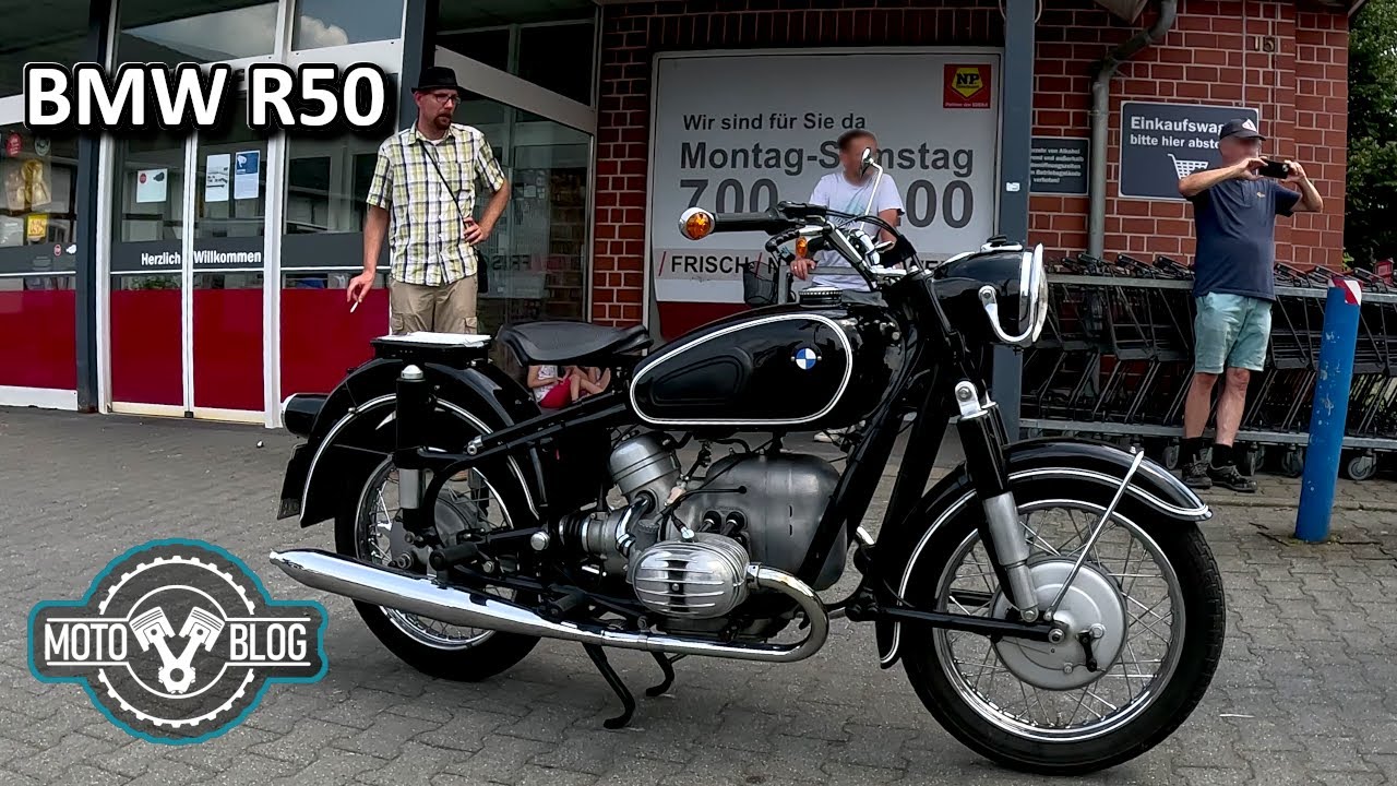 BMW Oldtimer zur Abfahrt | R50 mit Geduld und Fingerspitzengefühl - YouTube