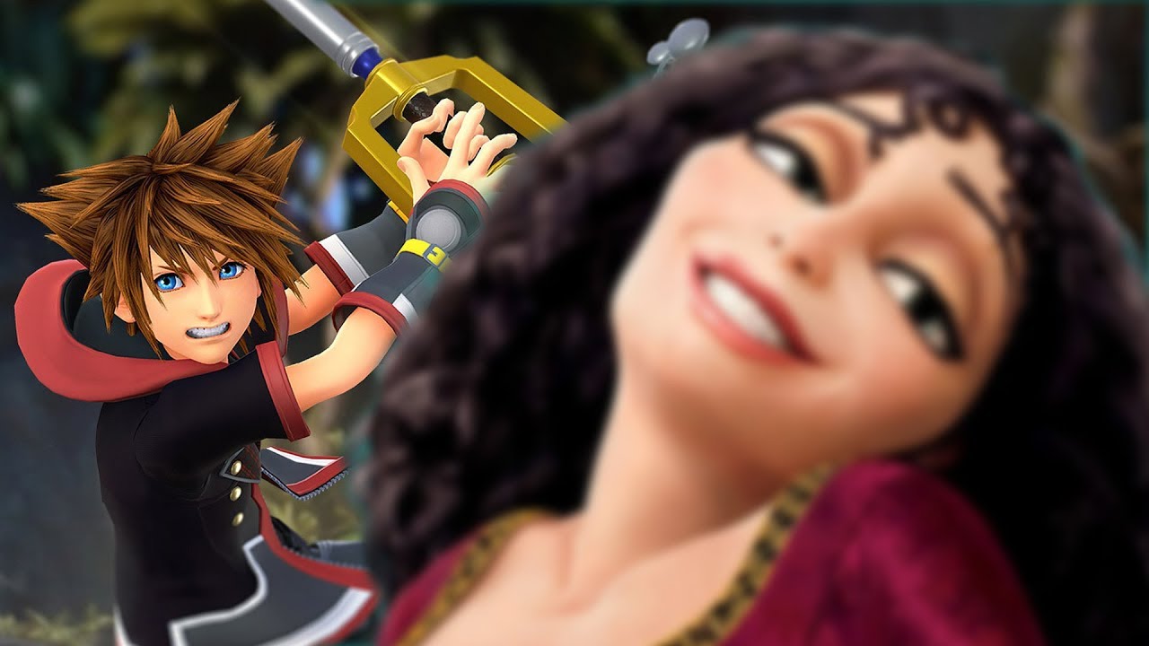 Killing Rapunzel Fake Mom! 把長髮公主的假麻麻給幹了！ | 國王之心3 Kingdom Hearts 3 ...