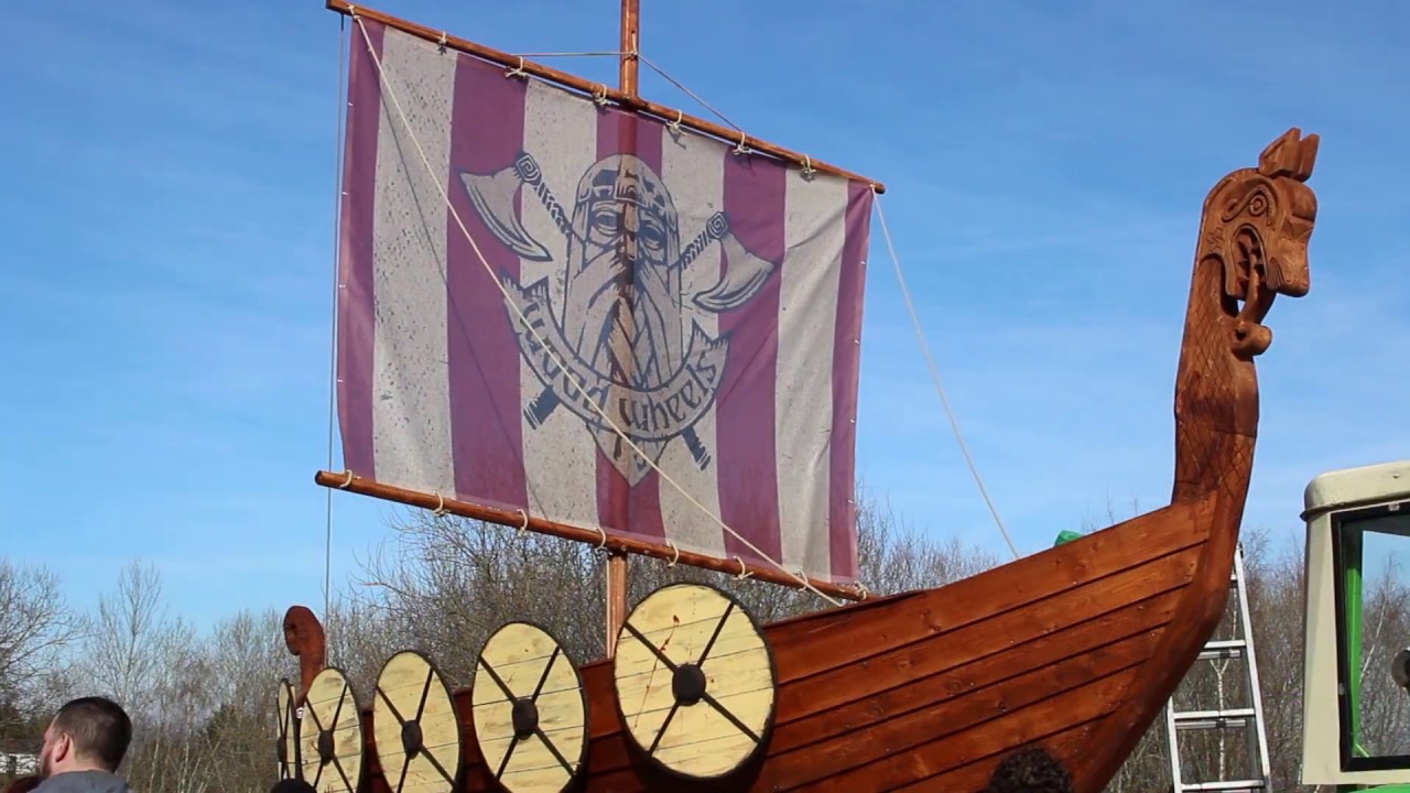 "Wikinger Schiff" Fastnacht Wagen bauen. Wie geht das? - YouTube