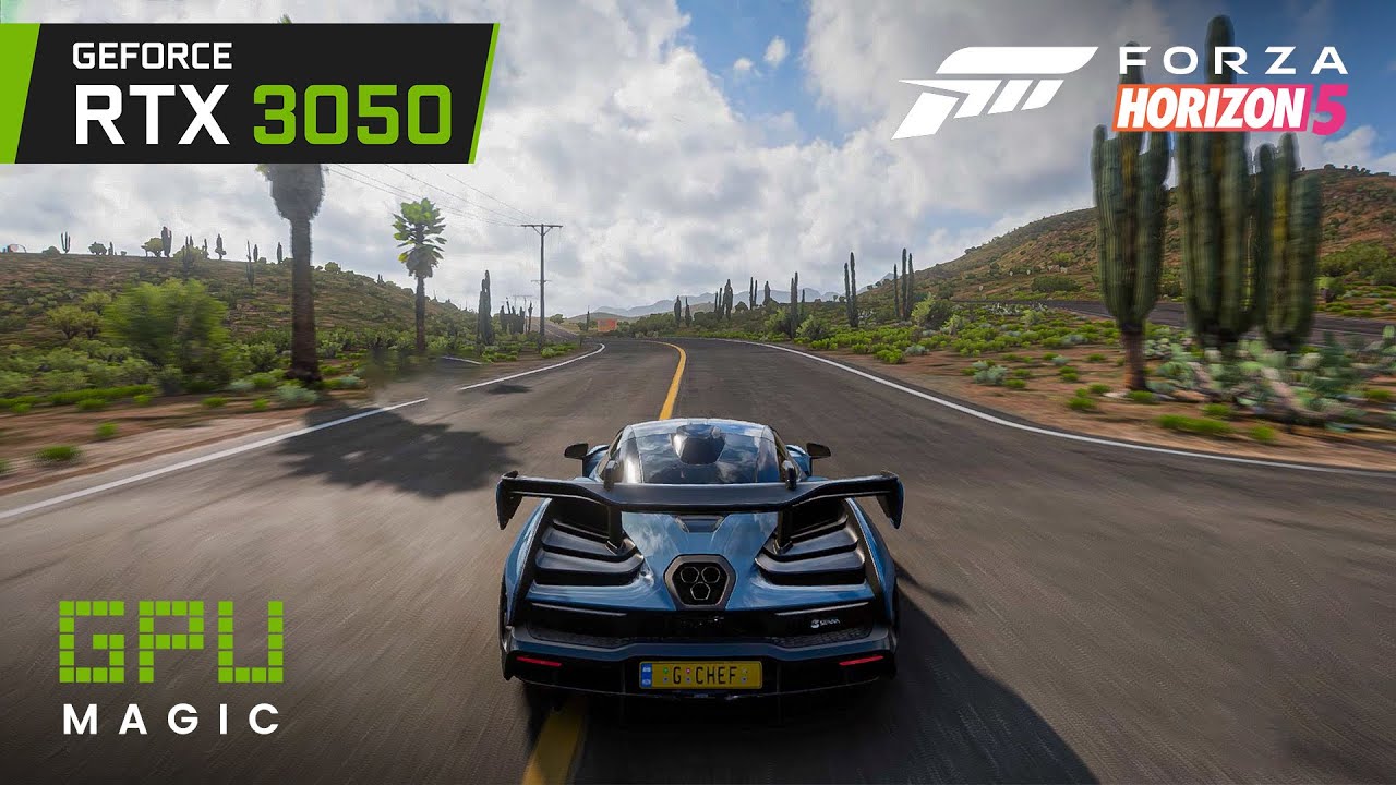 Forza Horizon 5 - Ultra Graphics - 1080p | RTX 3050 Laptop Performance ...