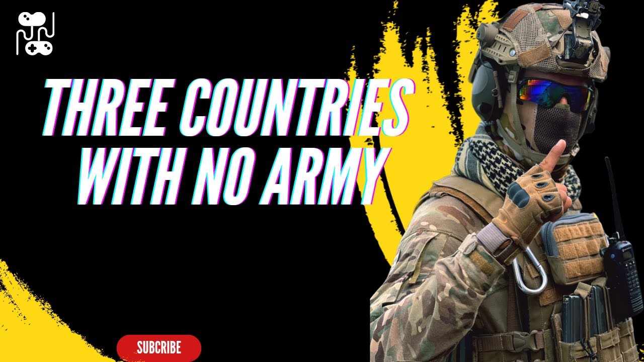 The three countries with no army - YouTube