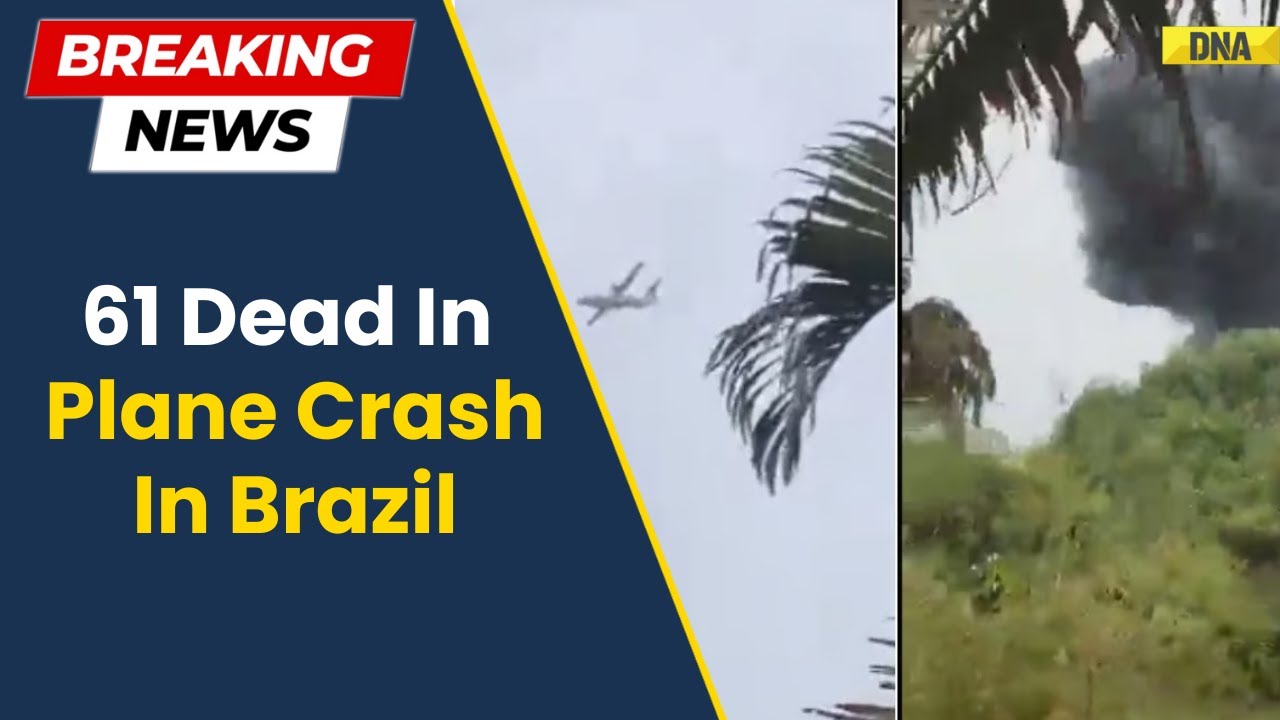 Brazil Plane Crash: 61 Killed In Devastating Passenger Plane Tragedy In ...