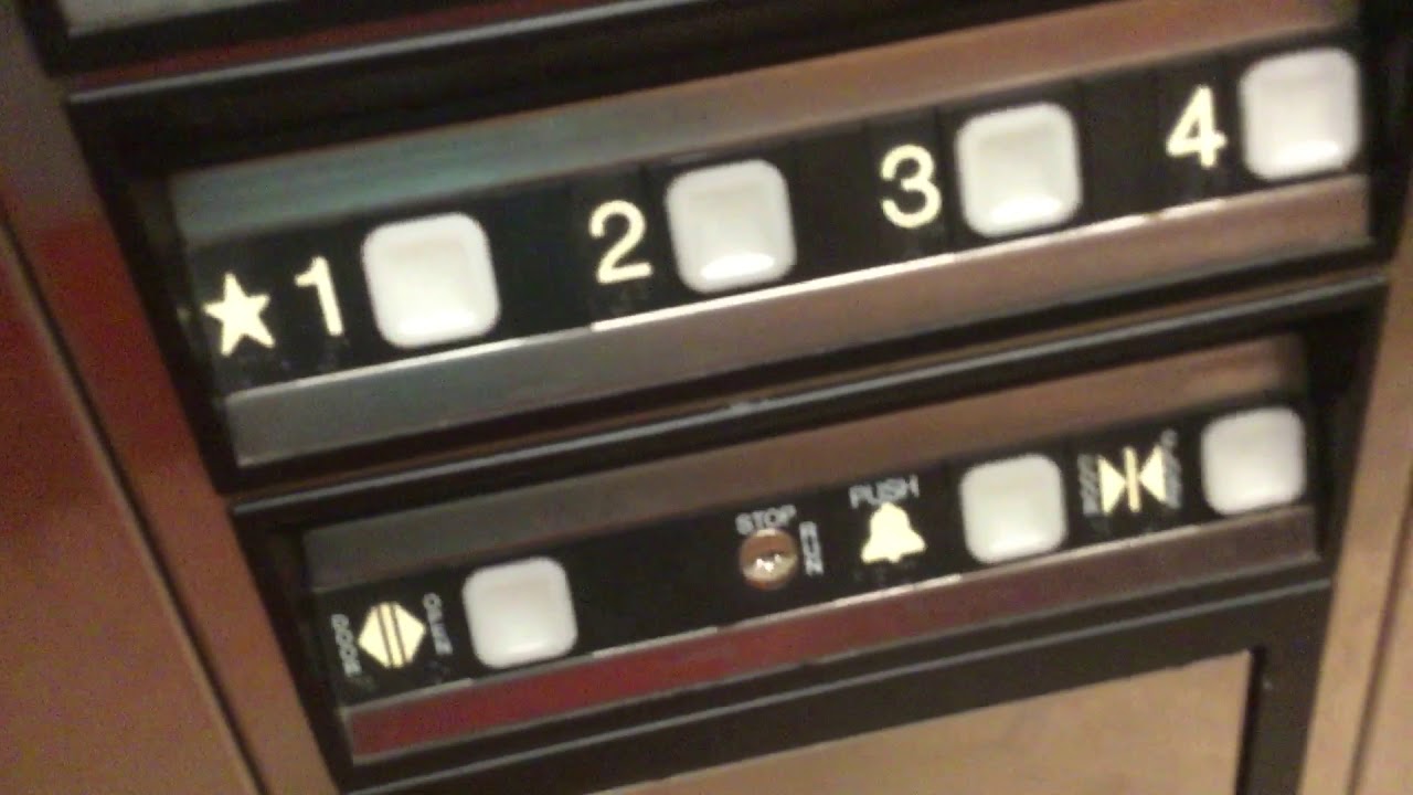 Dover Hydraulic Elevator at Sleep Inn Staunton VA - YouTube