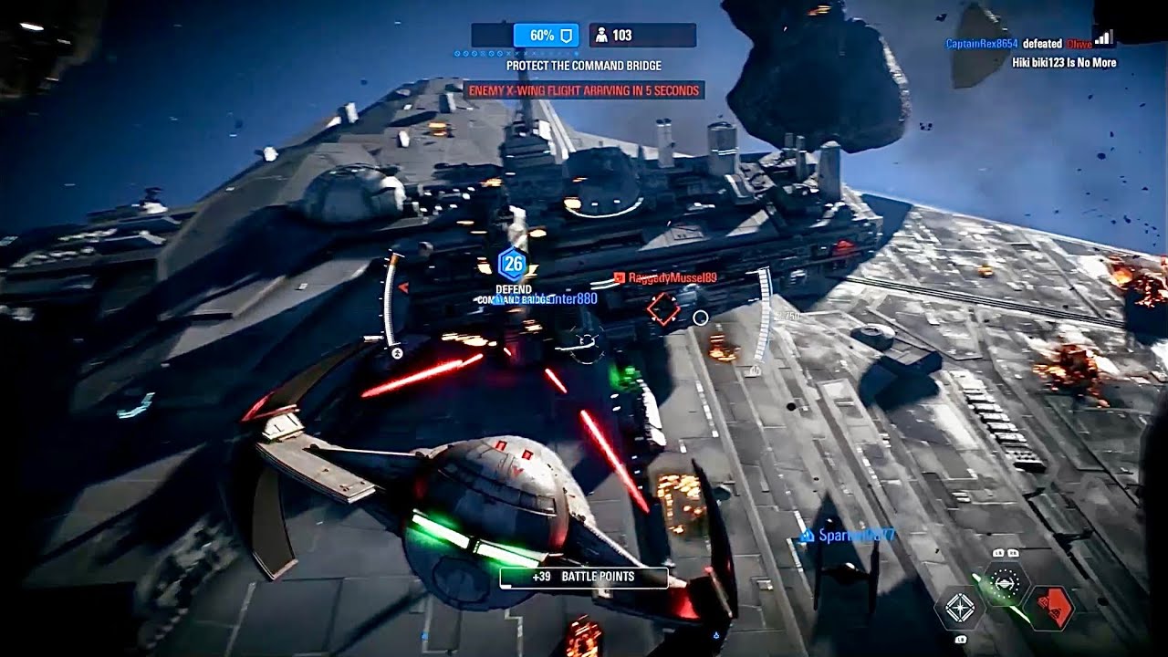 Star Wars Battlefront 2: Starfighter Assault Gameplay (No Commentary ...