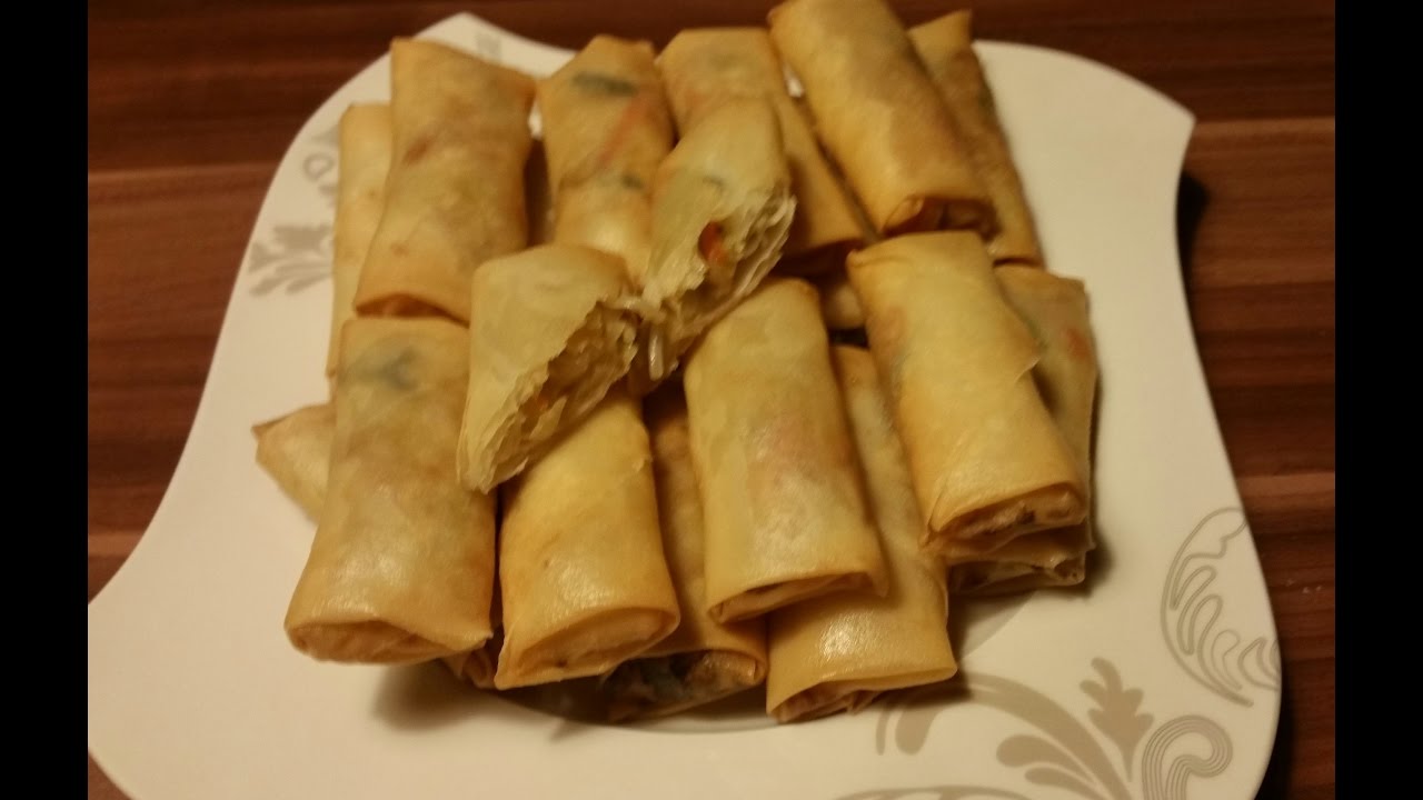 Frühlingsrollen ganz einfach/ Spring Rolls - YouTube