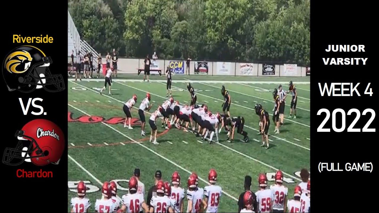 Junior Varsity - Riverside Beavers vs. Chardon Hilltoppers - 2022 Ohio ...