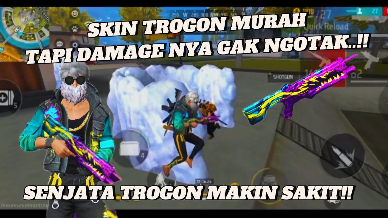 SKIN TROGON MURAH TAPI DAMAGE NYA SAKIT BANGET :D - YouTube