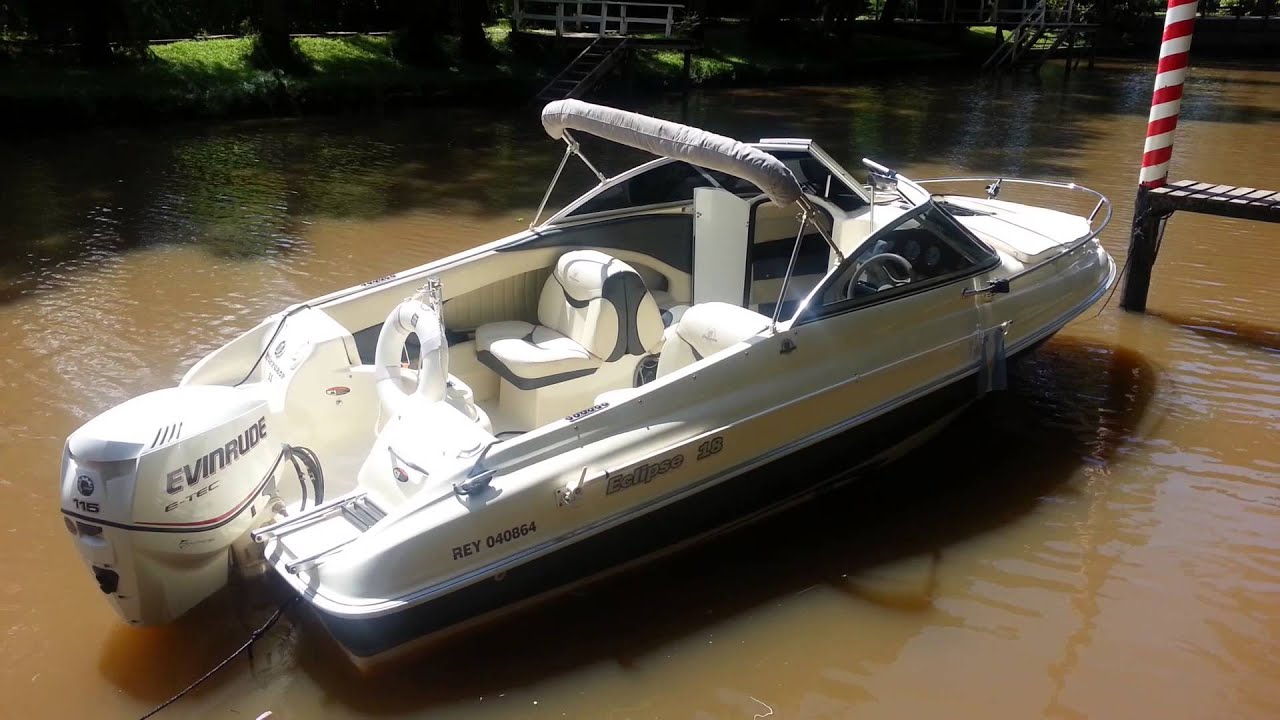 Eclipse cuddy 18 arco iris - YouTube