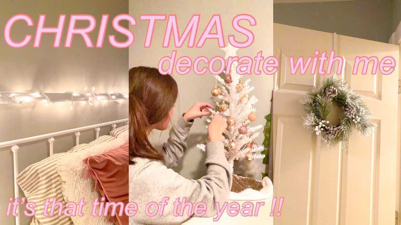 DECORATE WITH ME | christmas room & tour 2021!! 🎄 - YouTube
