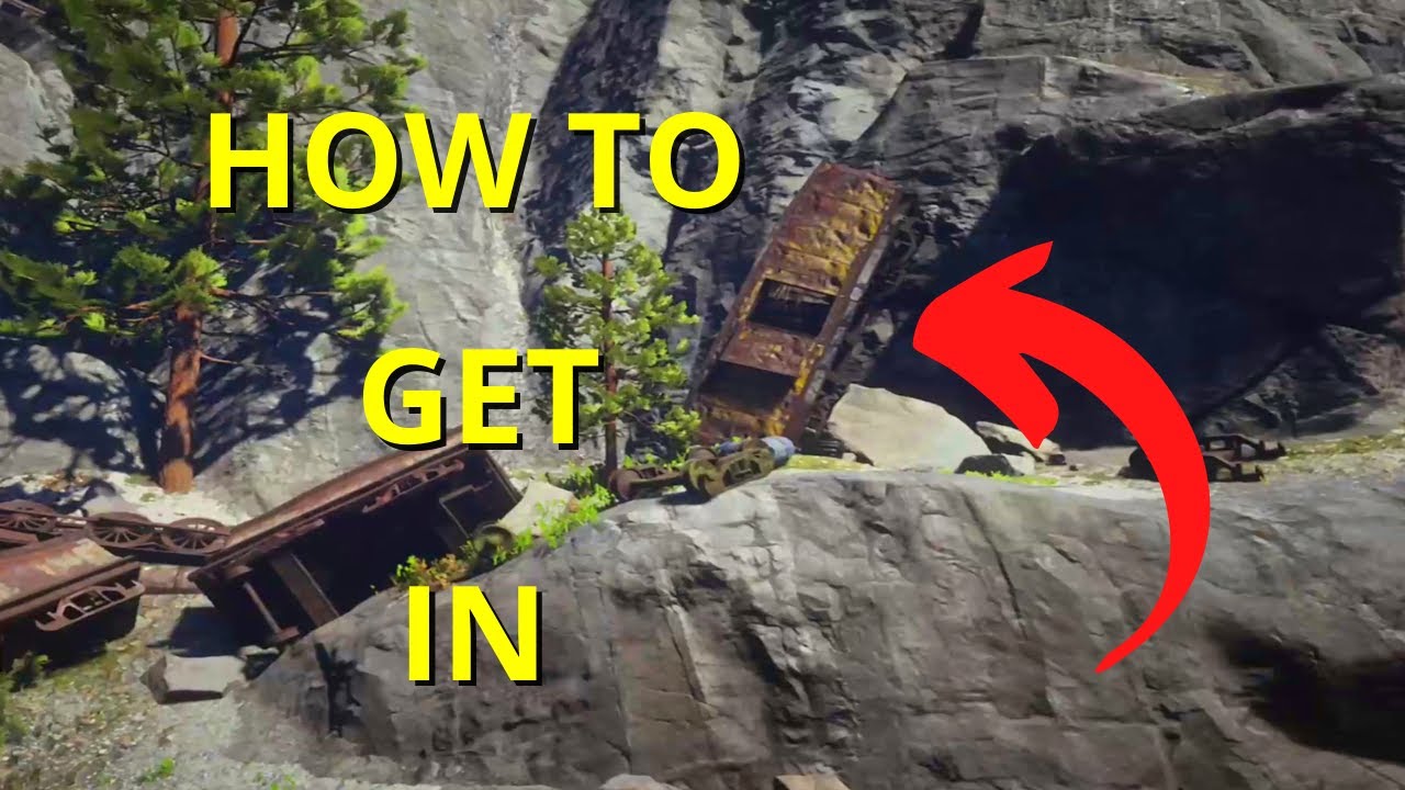 Crashed Train With Gold In Red Dead Redemption 2 - YouTube