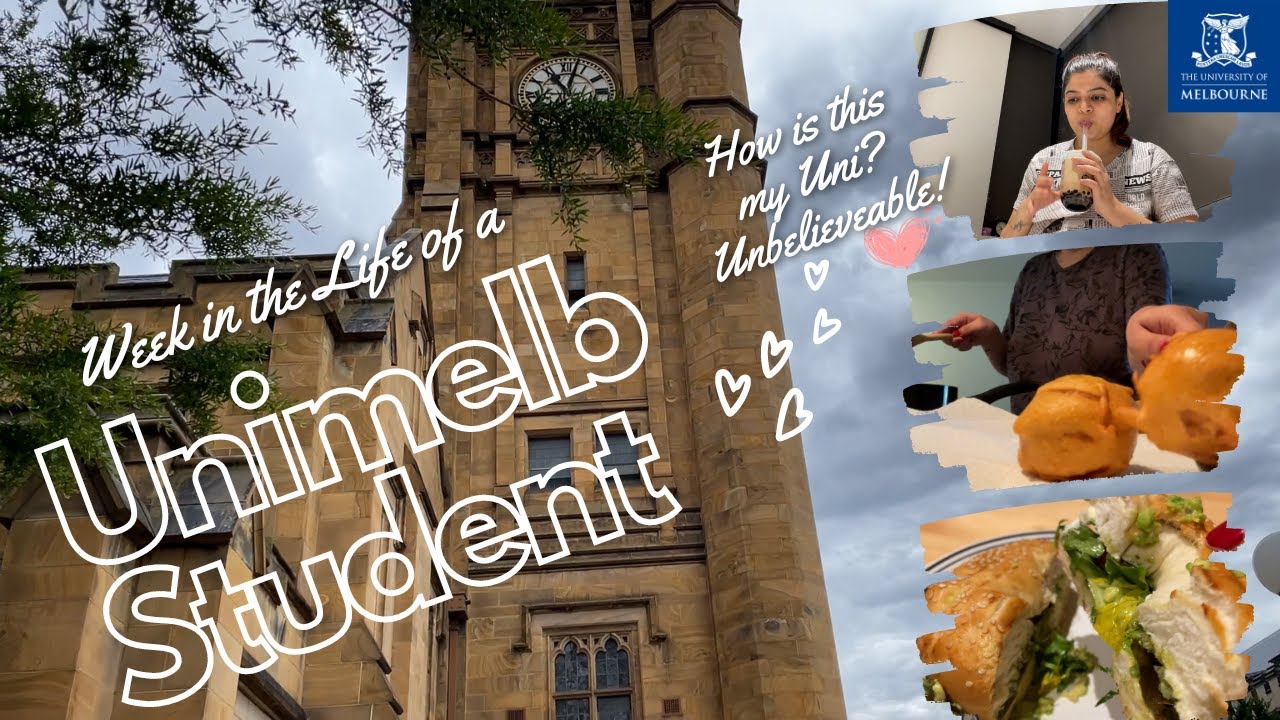 A Week in the Life of a Unimelb Student | International Student - YouTube