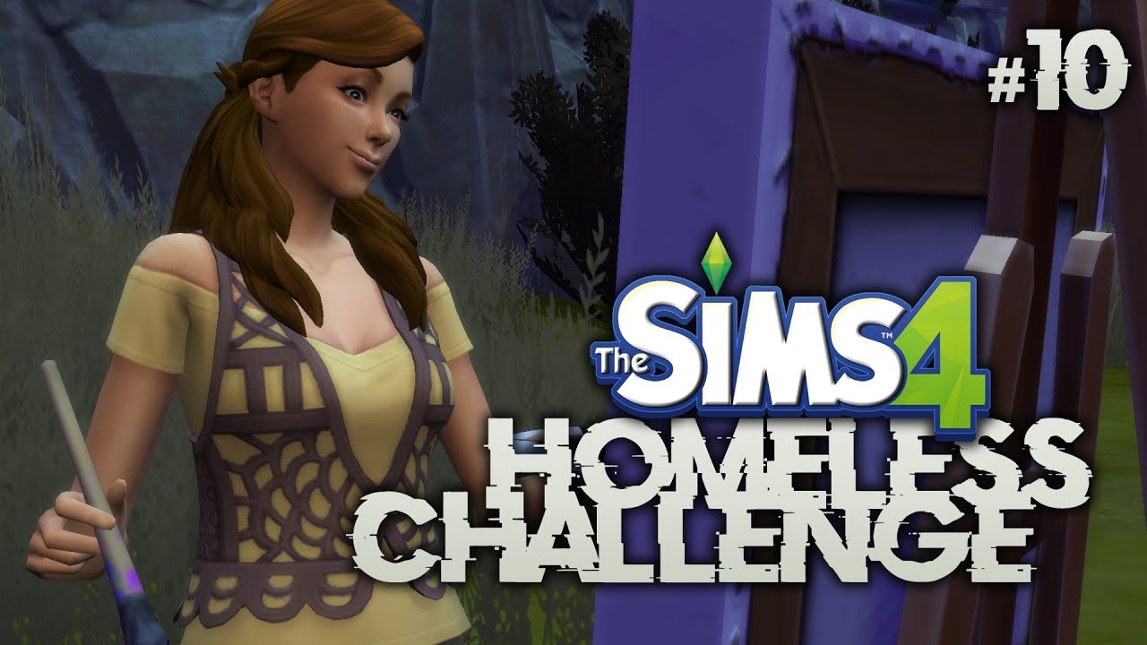 QUEEN OF MULTITASKING // Let's Play The Sims 4 🏞 Homeless Challenge #10 ...
