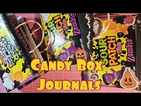 Halloween Candy Box Junk Journals - YouTube