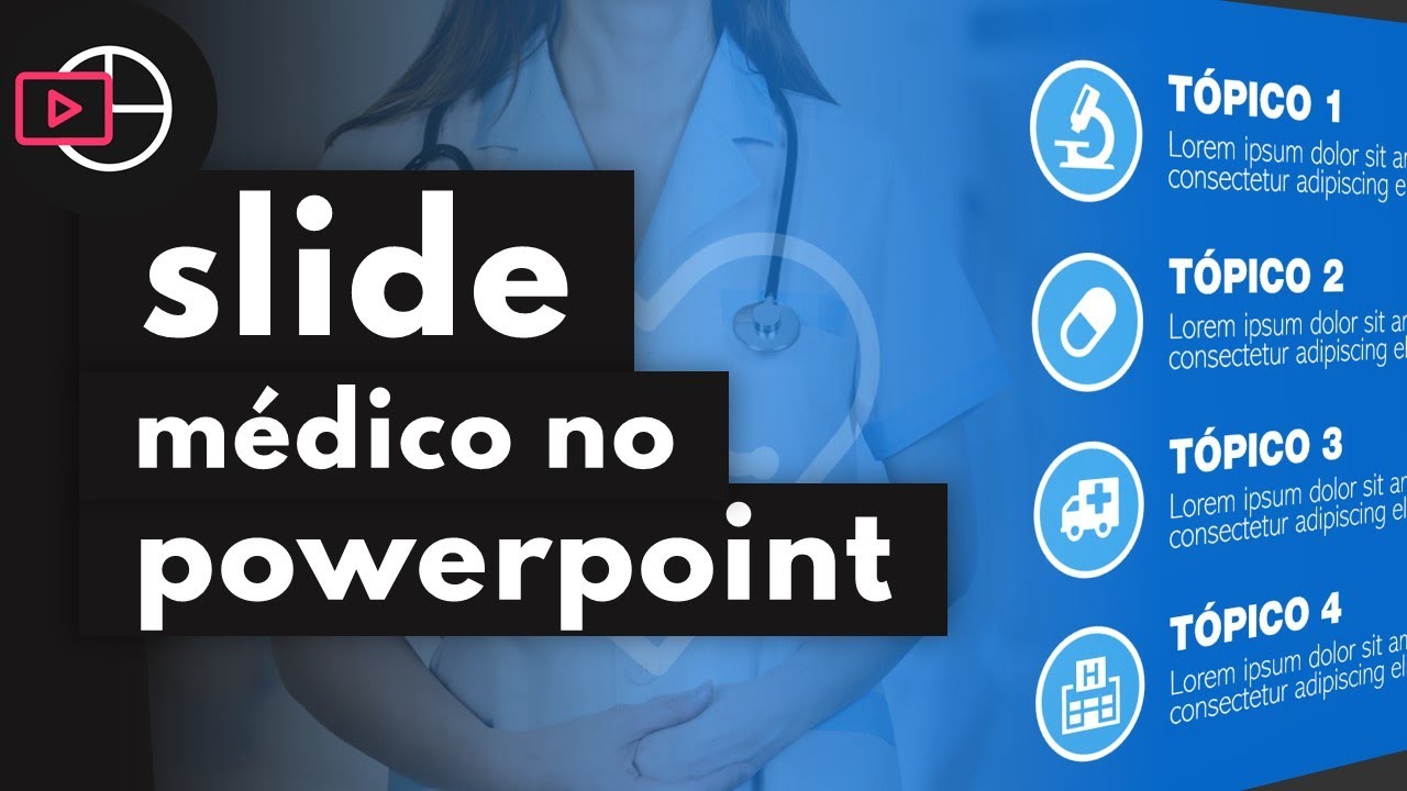 Como criar um Slide Médico no PowerPoint - YouTube