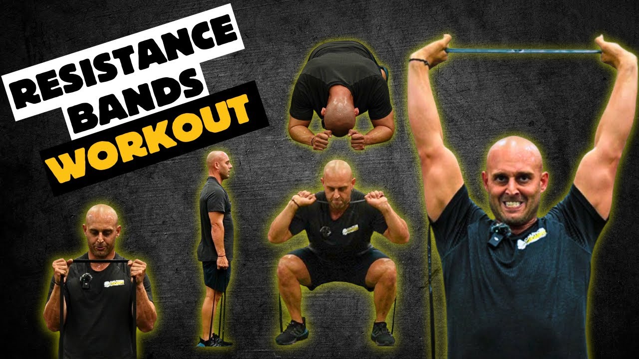 No Gym Needed! 15-Minute Home Resistance Band Workout🔥 - YouTube