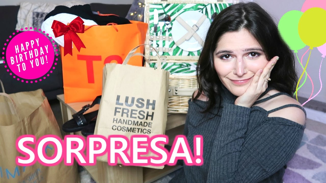 ¡MIRA LO QUE ME REGALARON! ♥ MI CUMPLEAÑOS - Steph T - YouTube