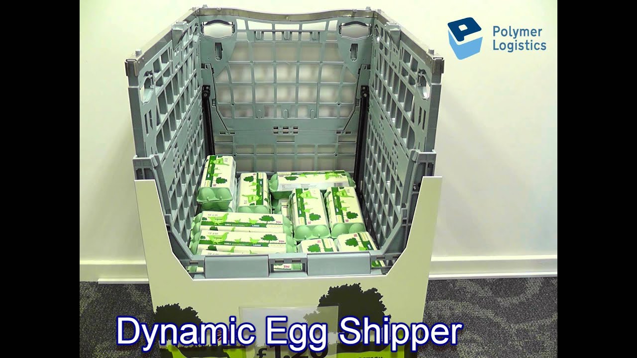 Polymer Dynamic Egg Shipper - YouTube